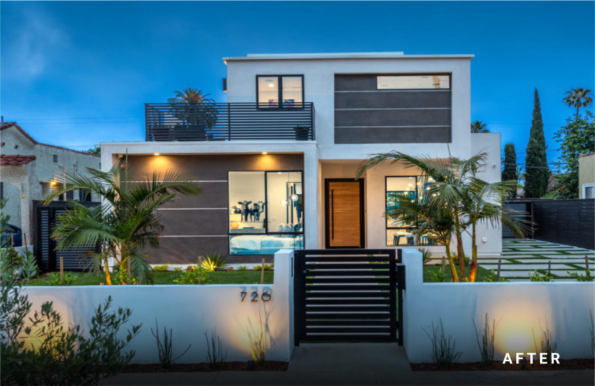 Contemporary Home Exterior Makeovers | Our Work | EZ Plans